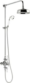 Sapho - Sprchový set s termostatem, průměr 20 cm, chrom KI139
