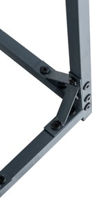 Přístřešek na palivové dřevo + ochranná plachta Ruston Aluminium XL – antracitová