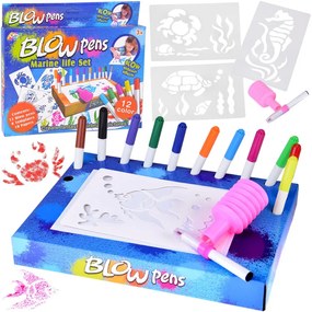 JOKO Kreativní sada malování pumpičkou, fixy a šablony