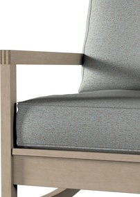 Potah na křeslo IKEA Lillberg barva modrá látka pletený vzor