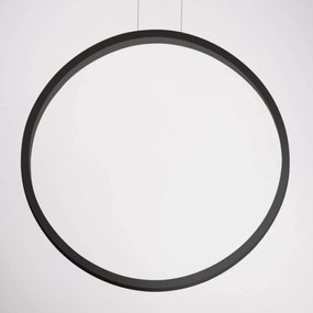 Cini&Nils Assolo - černé závěsné světlo LED 70 cm