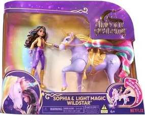 Spin Master Unicorn academy světelný jednorožec a figurka 11 cm Sophia