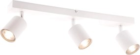 Brilliant LED bodové svítidlo Taio bílé 3xGU10 4,8W 350lm 3000K 13 x 6 x 52,5 cm