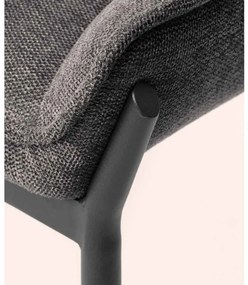 Designová židle Achaicus tmavě šedá