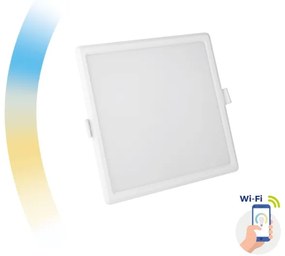 LED Stmívatelné podhledové svítidlo ALGINE LED/12W/230V Wi-Fi Tuya hranatý