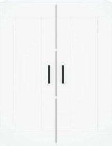 Skříň highboard bílá 69,5 x 34 x 180 cm kompozitní dřevo 3199681