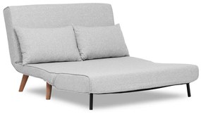 Designová rozkládací pohovka Felicitas 120 cm šedá