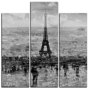 Obraz na plátně - Fotografie z Paříže - čtverec 3109QC (105x105 cm)