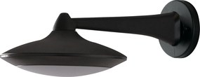 FAN LANT-ALYSON/AP Venkovní nástěnné svítidlo LED ALYSON černá, hlinik, 12 W, 1300 lm, 4000 K, IP44, 10 x 24 cm - FANEUROPE