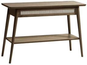 Designová konzole Tallys 110 cm kouřový dub