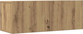Sada 5 kusů nástěnné TV skříňka dub artisan kompozitní dřevo 3329200