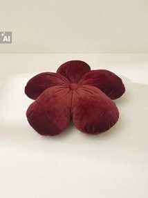 Sinsay - Dekorační polštář ve tvaru květu - červená