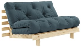 Modrá rozkládací pohovka 140 cm Roots - Karup Design
