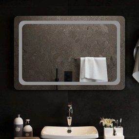 Koupelnové zrcadlo s LED osvětlením 90x60 cm 151790