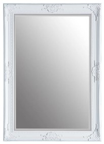 Nástěnné zrcadlo Renesio, 105 cm, bílé