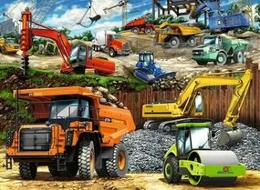 Ravensburger Stavební vozidla - 100 dílků / od 6 let