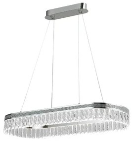 LED Stmívatelný křišťálový lustr na lanku THALIA LED/50W/230V 3000-6000K + DO