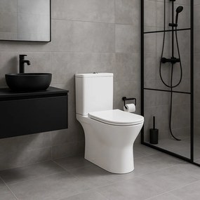 Invena Nexil, WC kombi mísa s nádržkou včetně splachovací soupravy, tornado techn., sedátko s pomalým zavíráním, INV-CE-82-O01-J