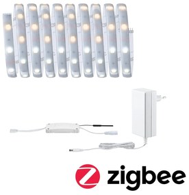 P 78869 MaxLED 250 LED Strip Smart Home Zigbee měnitelná bílá s krytím základní sada 3m IP44 12W 30LEDs/m měnitelná bílá 36VA - PAULMANN