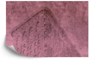Fototapeta New York City Grunge Ii Růžová Vliesová tapeta 360x240