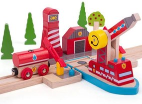 Bigjigs Rail Hasiči mořští záchranáři