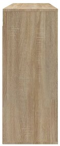 Nástěnná skříňka dub sonoma 80 x 30 x 80 cm kompozitní dřevo - Default Title