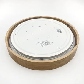 Brilagi - LED Stropní svítidlo MANAROLA PLAIN LED/24W/230V 3000K pr. 41 cm dub