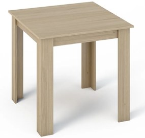 Jídelní stůl MANGA 80x80 cm, dub sonoma