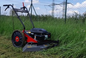 Pubert First 55 P – Mulčovací sekačka s pojezdem na vysokou trávu, záběr 51 cm, bez koše, OHV 173 ccm – Servis ČR