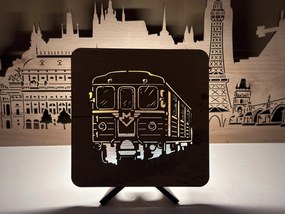 Li-Go "Metro" lampa 19x19cm provedení povrchu: bříza