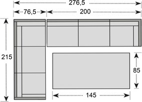 Doppler HAWAII LIKA-TEX® - zahradní stůl - Rozbalené zboží (N597)