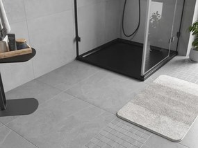 Mexen Flow sprchová vanička čtvercová slim 70 x 70 cm, černý mat - 46S707070