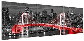 Moderní obraz mostu (150x50 cm)