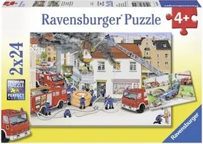 Ravensburger U požárníků / 2x24 dílků / od 4 let