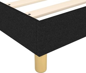 vidaXL Box spring postel s matrací 120x200 cm textil [3144508] Barva: Černá