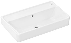 Hansgrohe Xanuia Q - Umyvadlo 65x39 cm, s přepadem, bez otvoru pro baterii, bílá 60218450