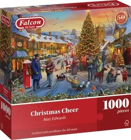 FALCON Puzzle Vánoční veselí / 1000 dílků