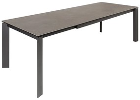 Roztahovací jídelní stůl Narissara 180-240 cm antracit