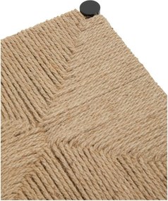 Černá/v přírodní barvě barová stolička z bukového dřeva (výška sedáku 72 cm) Bandar – Premier Housewares