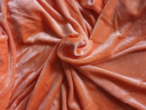 JAHU Deka z mikrovlákna - 150 x 200 cm, oranžová