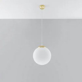 Závěsné svítidlo SOLLUX UGO 30 zlaté E27 1x60W bez žárovky SL.0716