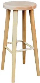 Drewmax barová židle z bukového dřeva výška 70 cm