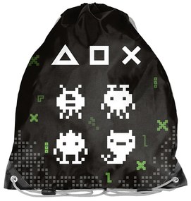 Paso Školní set tříkomorový batoh + vak na záda Game