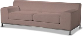 Potah na pohovku IKEA Kramfors 3-místná barva růžová látka pletený vzor