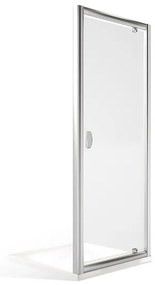 Roltechnik Outlet Jednokřídlé sprchové dveře MDO1 pro instalaci do niky Varianta: šířka: 100 cm - (MDO1/100 - 546-1000000-00-02), Barva profilů a typ výplně: profily: brillant, výplň: transparent
