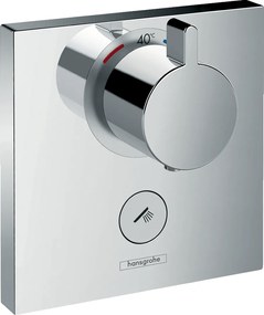 Hansgrohe Shower Select, termostatická baterie pod omítku, 1 standardní a 1 dodatečný výstup, chromová, 15761000