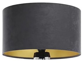 BPS Koncept Stínidlo univerzální STANDART E27 pr. 45 cm šedá/zlatá D-010-047-45/25-SH