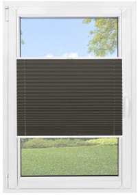 Plisa Termoizolaení plisovaná roleta Graphite Silver 36 cm x volitelná výška