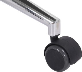 Kancelářská židle Varel umělá kůže – přírodní/černá