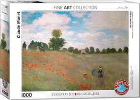 EUROGRAPHICS Puzzle Vlčí máky / 1000 dílků / 67,6 × 48,9 cm